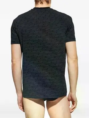 Dsquared2 Logo-print T-shirt And Boxers Set - Black