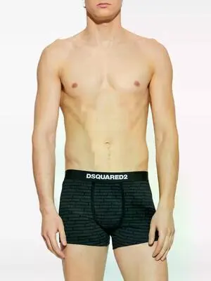 Dsquared2 Logo-print Boxers - Black