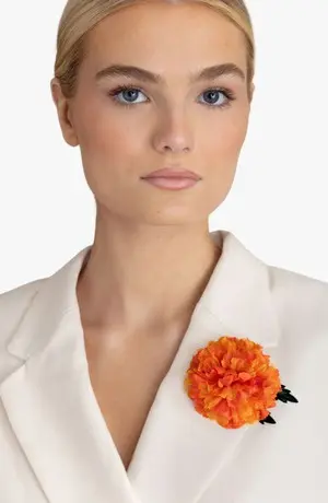 HELENA SIMON The Marigold Floral Brooch