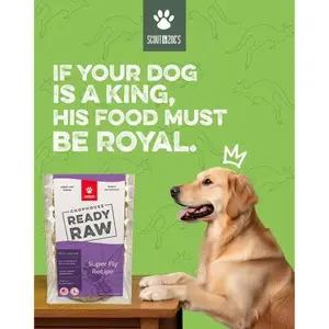 SCOUT & ZOE'S Scout & Zoe’s Chophouse Ready Raw Super Fly Freeze-dried Dog Food