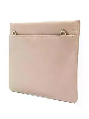 Patrizia Pepe Logo-appliqué Clutch