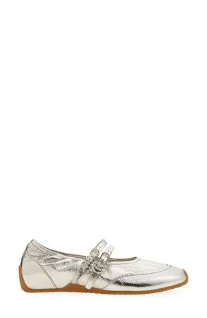 Rag & Bone Emilee Mary Jane Sneakers - Silvr