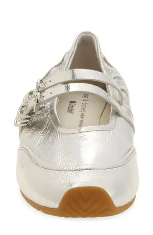 Rag & Bone Emilee Mary Jane Sneakers - Silvr