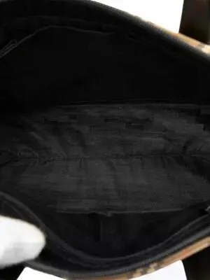 Burberry Haymarket Check Canvas Handbag
