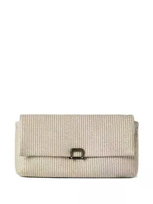 Brunello Cucinelli Silver Tone Clutches