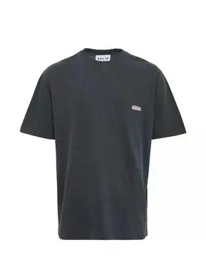 SOLID HOMME Logo-detail T-shirt