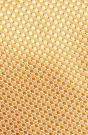 Nordstrom Textured Silk Tie - Yellow