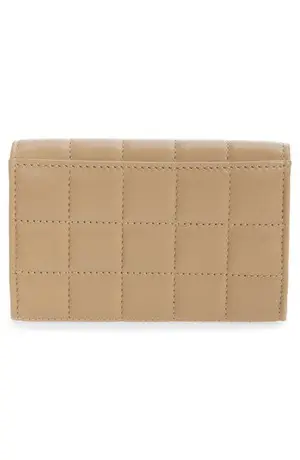 Saint Laurent Cassandre Quilted Leather Card Holder