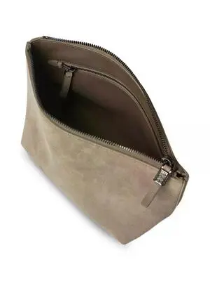 Brunello Cucinelli Suede Pouch - Grey