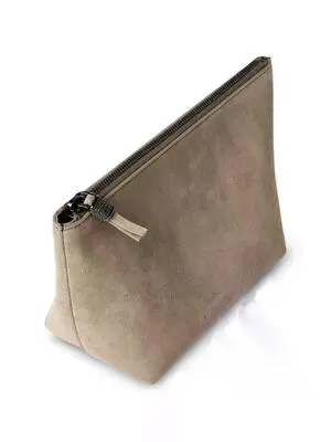 Brunello Cucinelli Suede Pouch - Grey