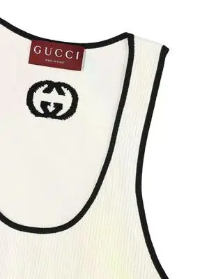 Gucci Ribbed Tank Top