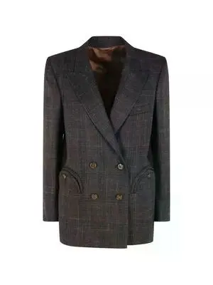 BLAZÉ MILANO Double-breasted Blazer - Brown