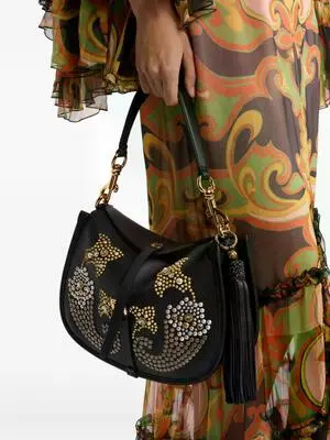 Etro Leather Charm - Black