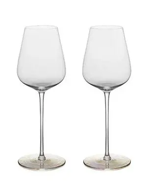 Shanghai Tang Dragon-pattern Wine Glass - Silver