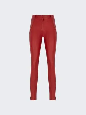 Zeynep Arçay Stretch Leather Pants