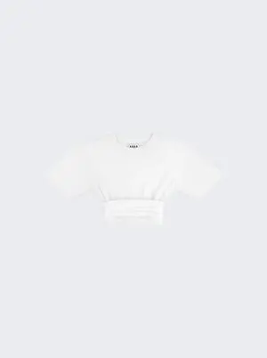 AREA Gathered Waist Tee