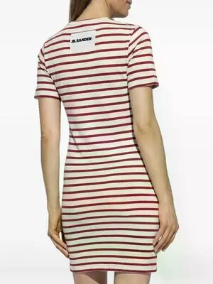 JIL SANDER Striped Mini Dress