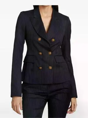 Palm Angels Double Breasted Blazers For Women