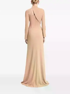 GEMY MAALOUF Button Down Front Maxi Dress