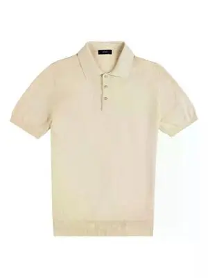 FAY Button Short-sleeves Polo Shirt