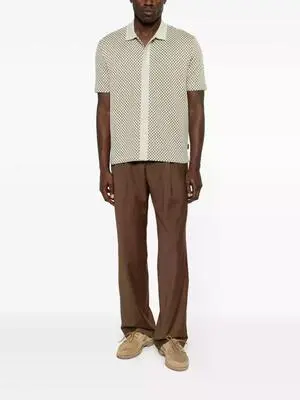 Paul Smith Patterned Collared Knitwear