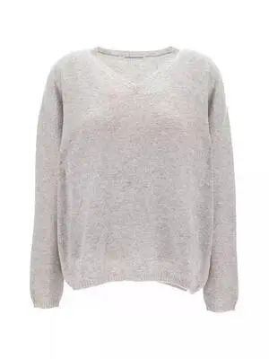 STEFANO MORTARI Ribbed V-neck Sweater