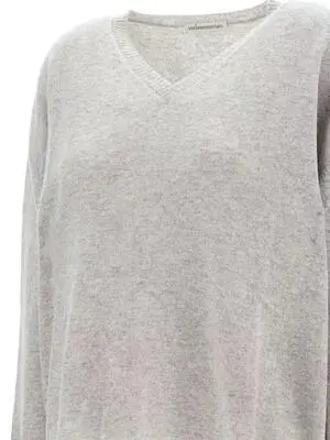 STEFANO MORTARI Ribbed V-neck Sweater