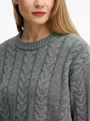 MOS MOSH Bryndis Cable-knit Sweater