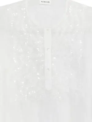 P.a.r.o.s.h Sequin Embellished Blouse