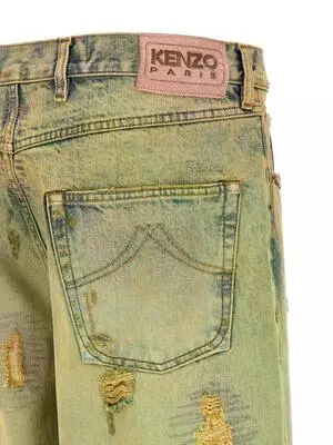 Kenzo Kuroki Distressed Jeans