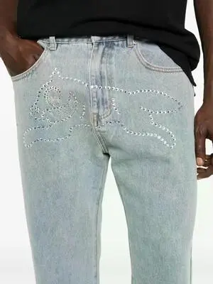 ICECREAM Embellished Jeans - Blue
