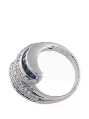 LB EXCLUSIVE Diamond And Sapphire Ring
