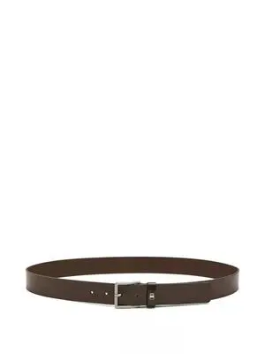 BOSS Square Buckle Belt - Brown