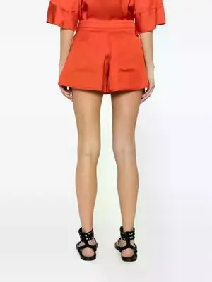 IRO PARIS Belted Pleated Shorts