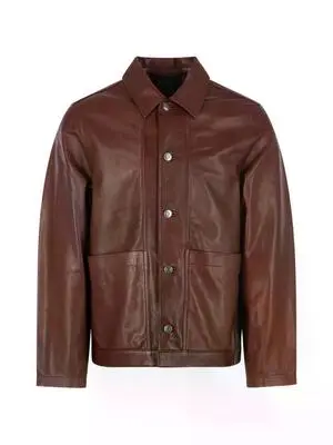 GIORGIO BRATO Buttoned Leather Jacket