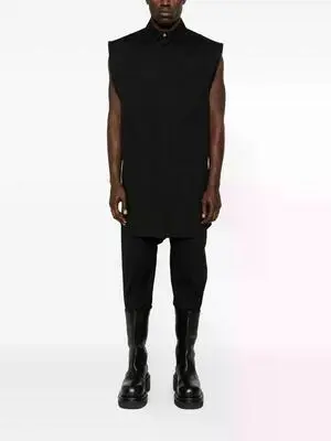 Rick Owens Jumbo Button Fastening Overshirt