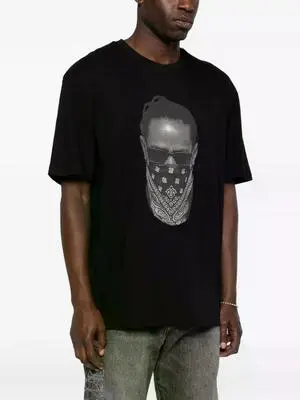 IH NOM UH NIT Mask-print T-shirt