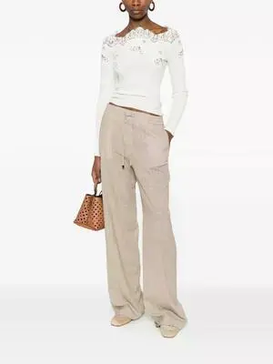 BERWICH Patrizia Drawstring Palazzo Pants