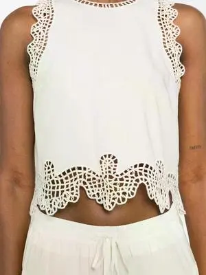FORTE_FORTE Crochet Top