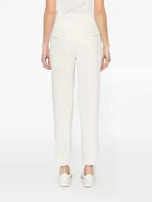Peserico Tailored Trousers With Concealed Fastening