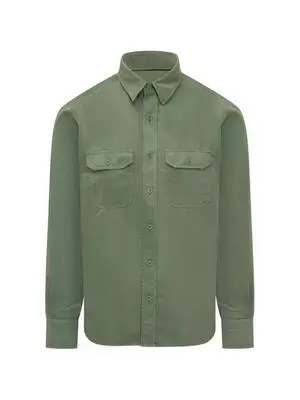 TOM FORD Buttoned Flap-pocket Shirt