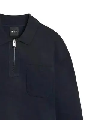 BOSS Half-zip Polo Shirt