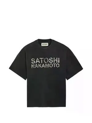 SATOSHI NAKAMOTO Logo T-shirt