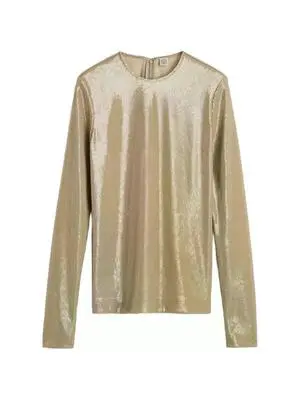 TOTEME Sequin T-shirt - Gold