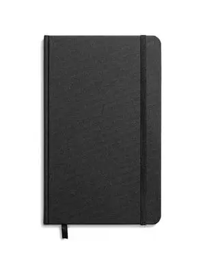 Shinola Medium Hard Ruled Journal - Black