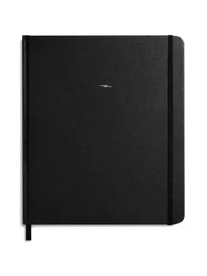 Shinola Large Hard Plain Sketchbook - Black