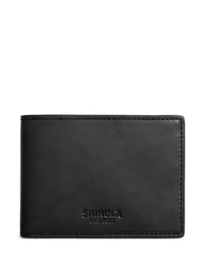 Shinola Slim Bifold Wallet - Black