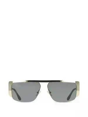 Victoria Beckham Rectangle Sunglasses - Gold