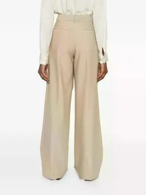FORTE_FORTE Pleated Wide-leg Trousers
