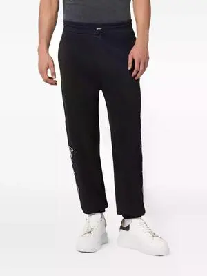 Philipp Plein Embroidery-patches Track Pants